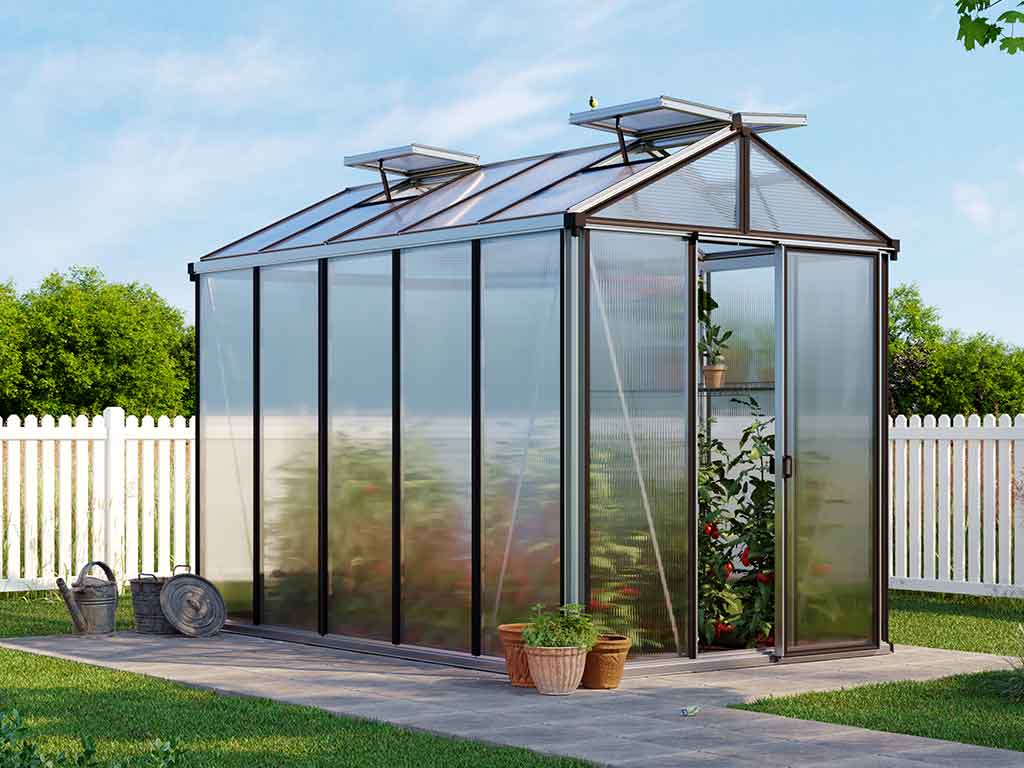 Schne Gewchshaus Glas Gnstig Kaufen Bild